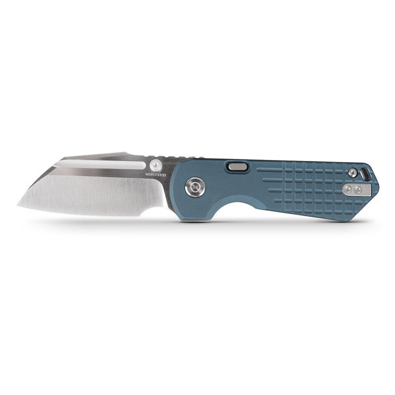 Hedgehog S35VN Knife | Green Aluminum Top Liner Lock Folder