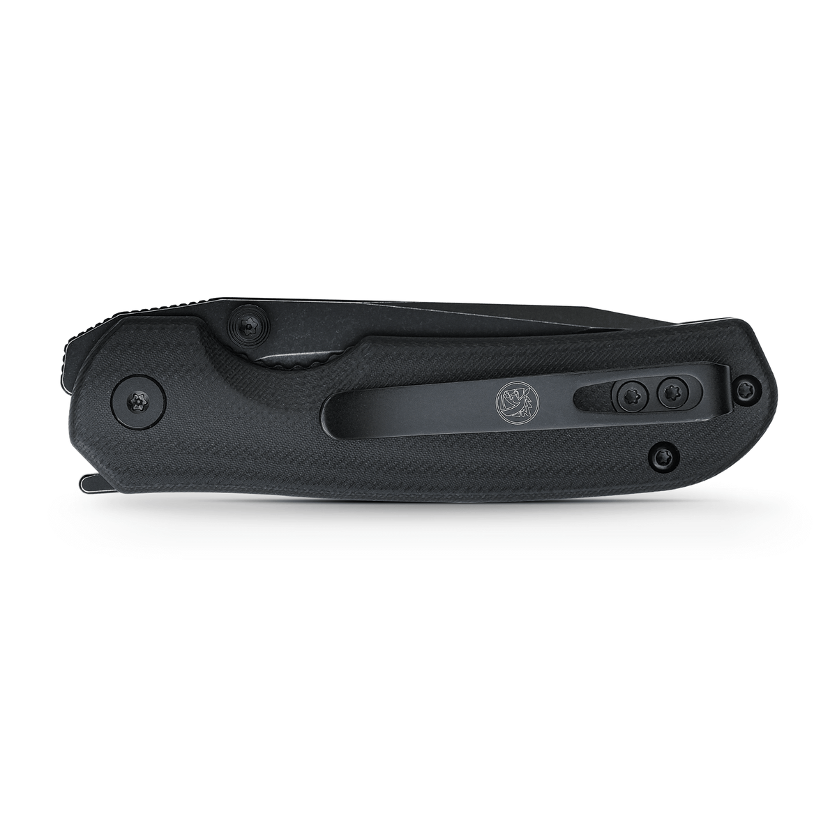 Chipmunk Liner Lock Knife | Compact 14C28N EDC | Black G10