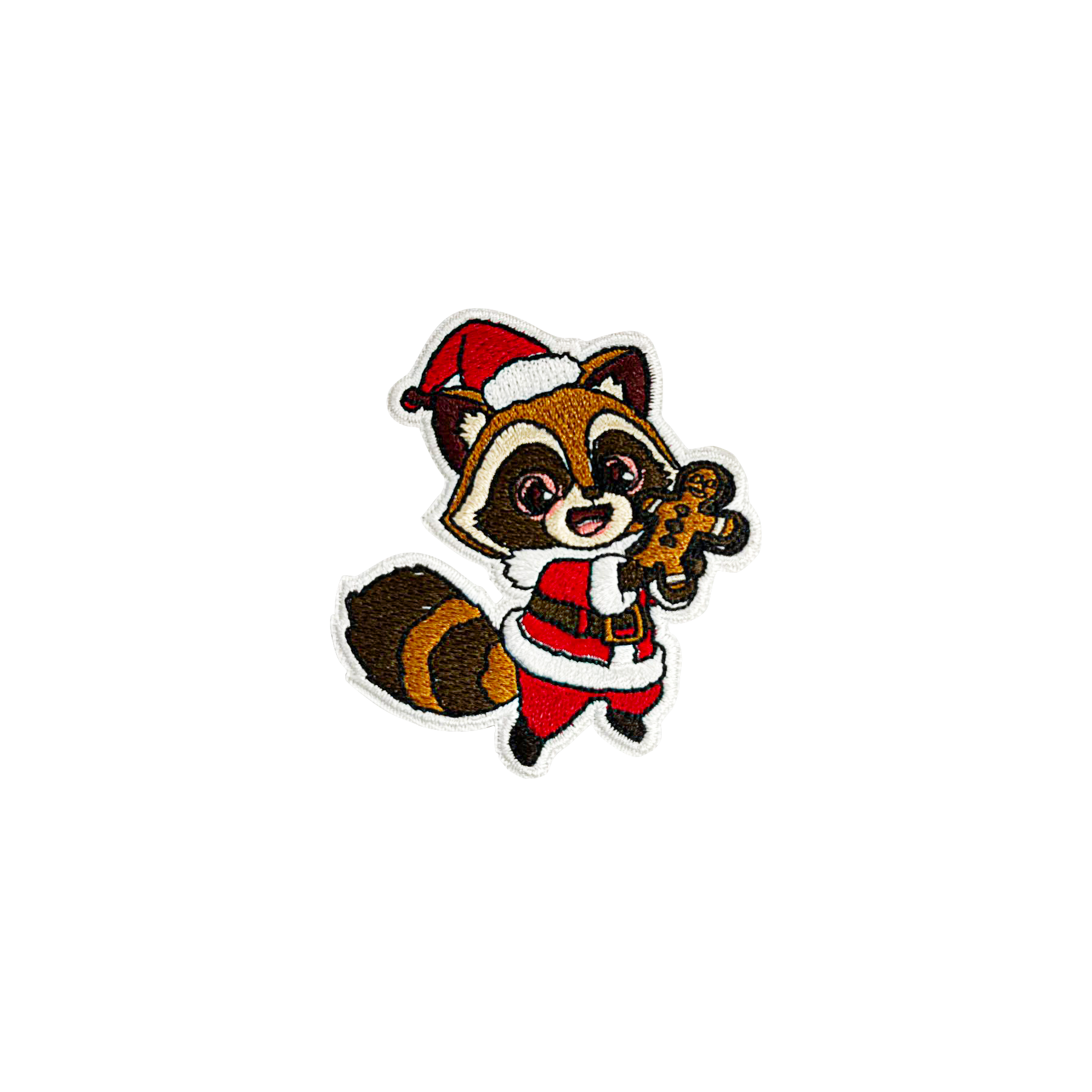 Festive Raccoon Morale Patch | Unique Holiday EDC Gear Flair