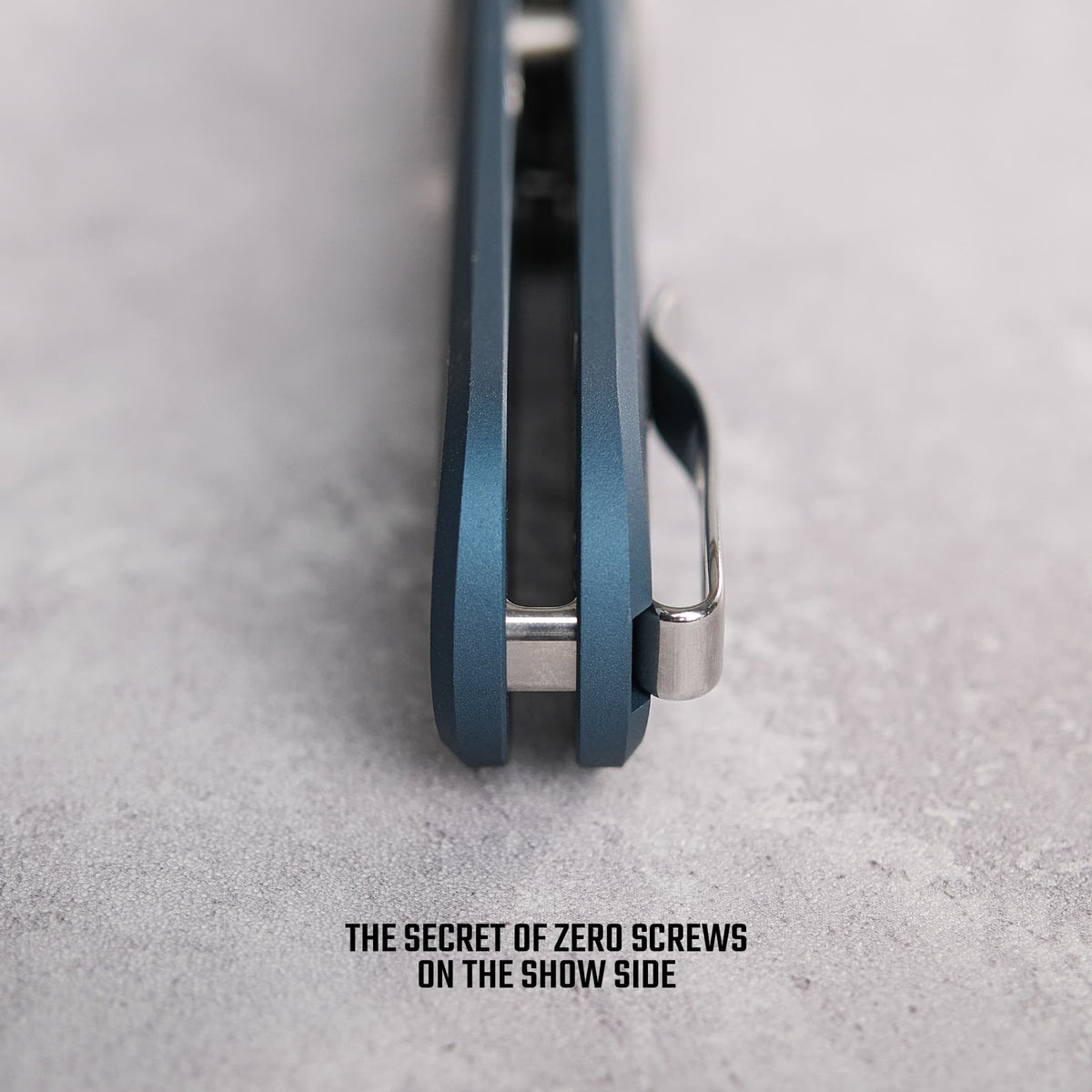 Corgi V - Urban Carry, Perfected | Blue Aluminum EDC Knife