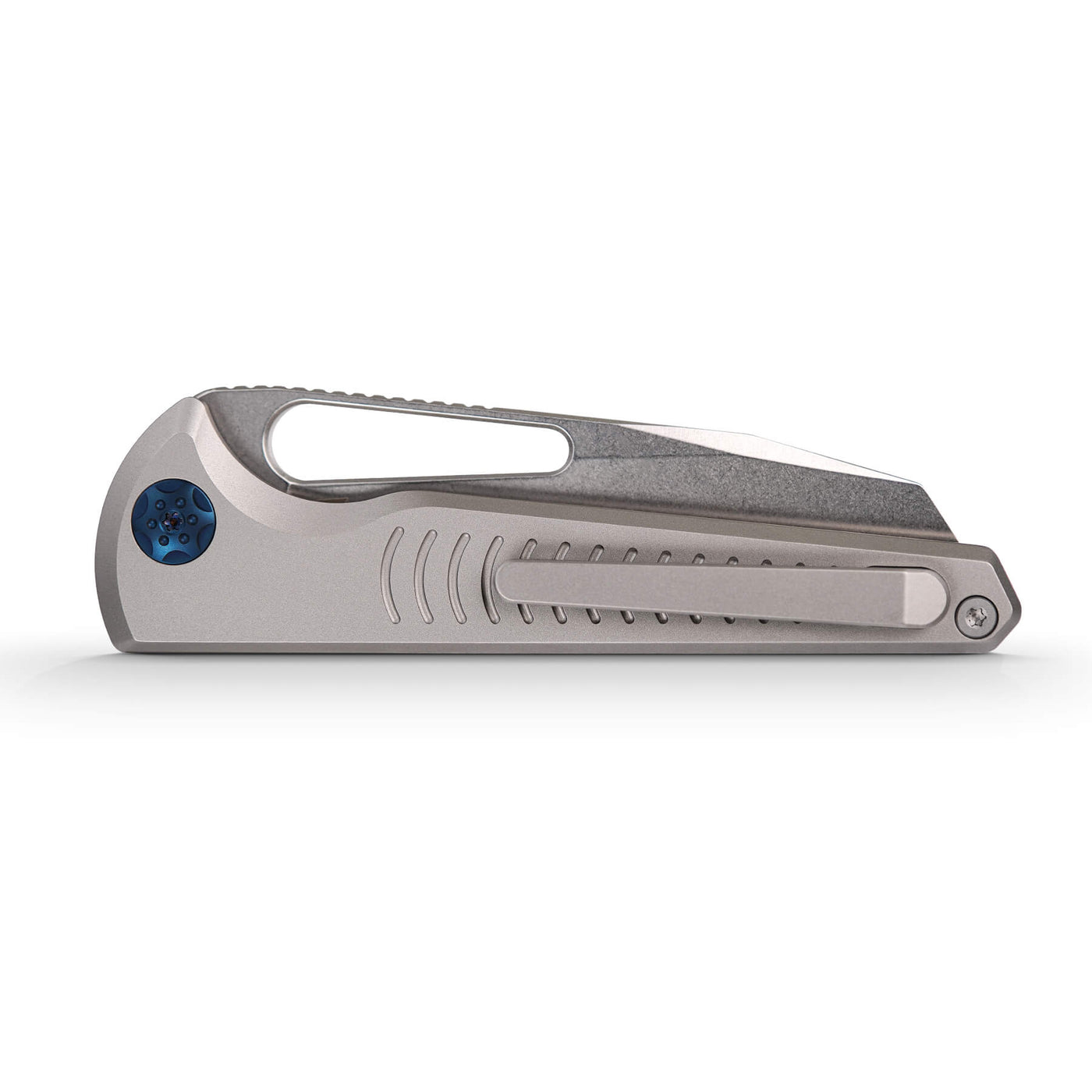 Gavko Leopard M390 Knife | Ti & Carbon Fiber Button Lock EDC