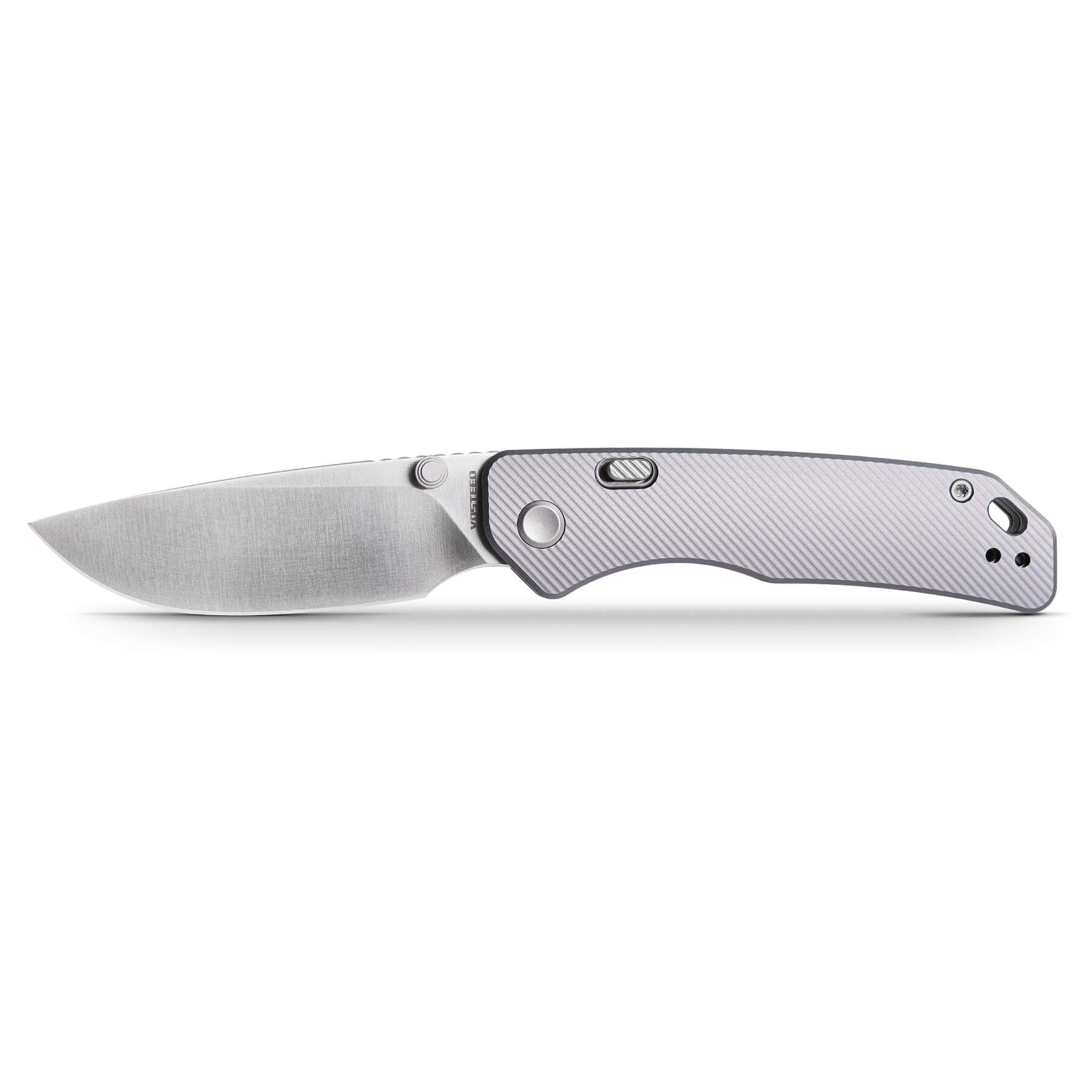 Marten 154CM Knife | Grey Aluminum Office EDC Folder