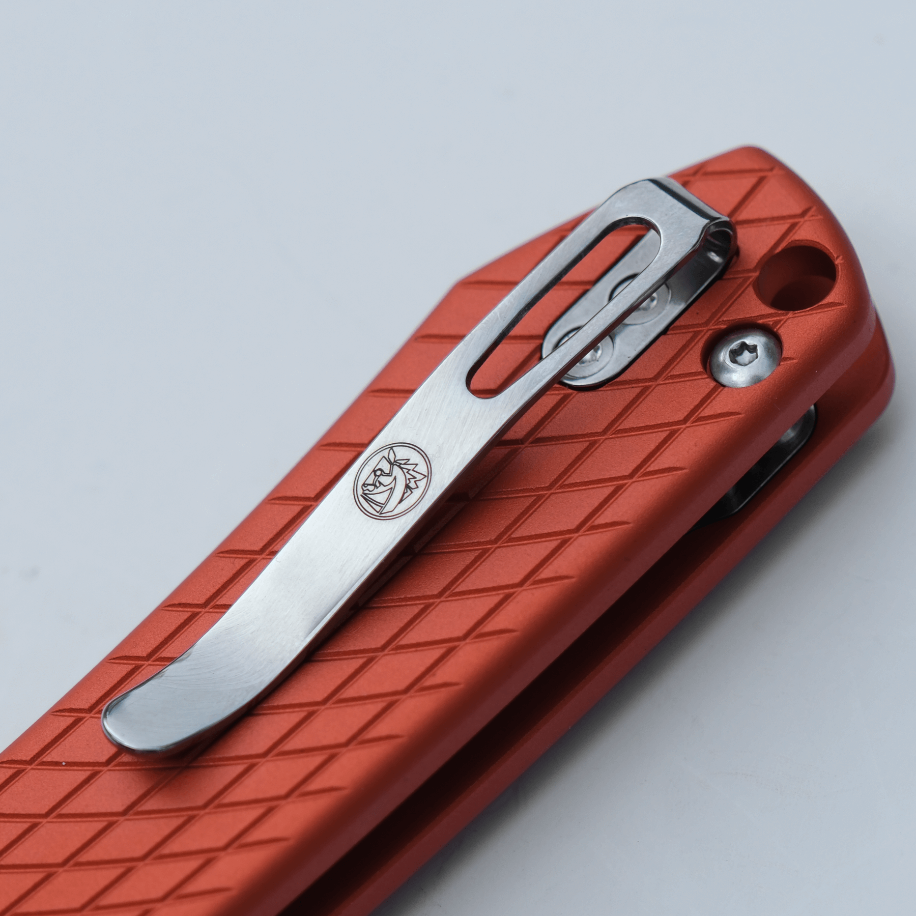 Raccoon - Button Lock Knife (3.25" 14C28N Blade & G10 Handle)– Vosteed