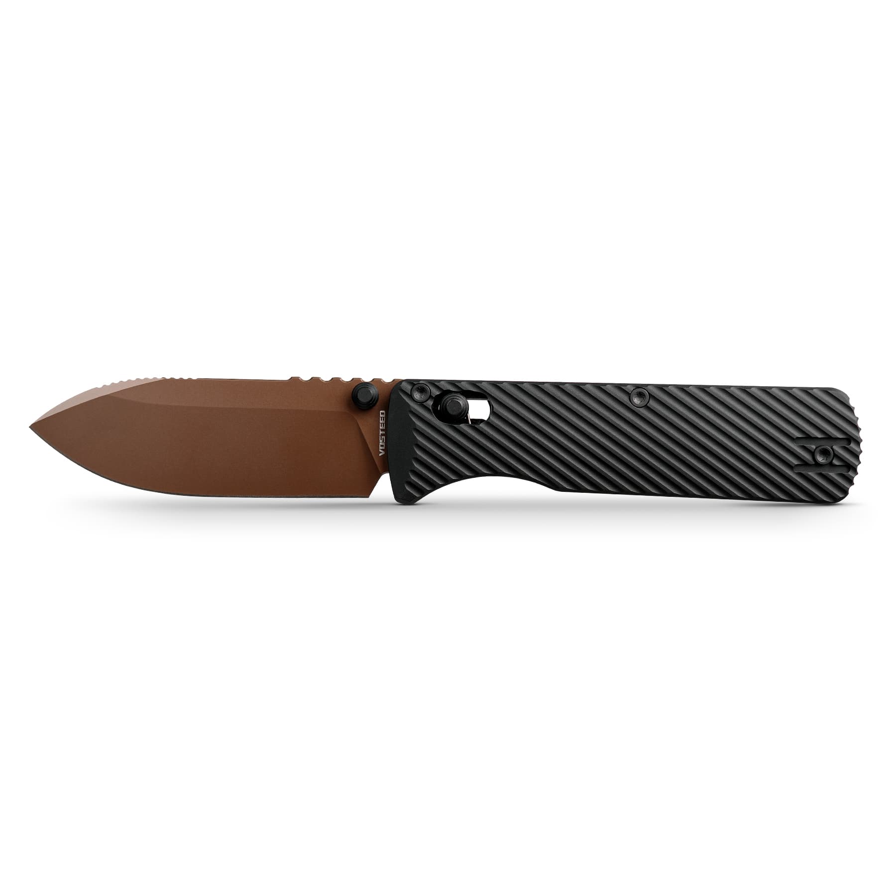 Vombat M390 Custom Base | Red Aluminum for a Bold DIY Knife