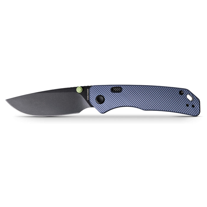 Marten 154CM Folding Knife | Stylish Purple Aluminum Handle