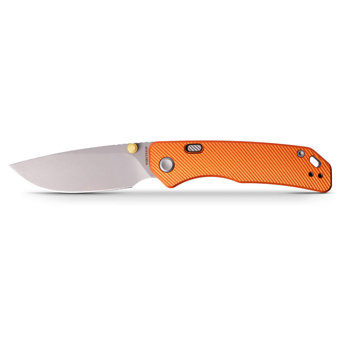 Marten 154CM Urban Knife | High-Vis Orange Aluminum Handle