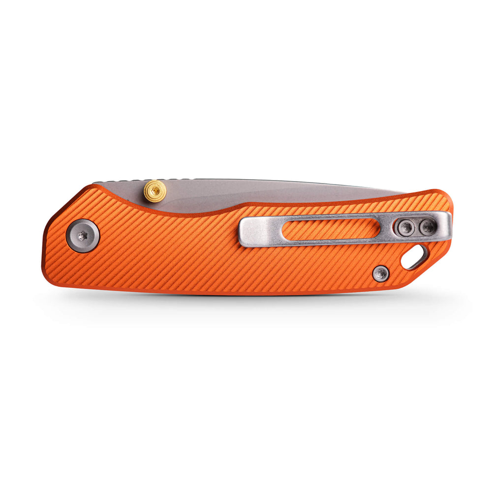 Marten 154CM Urban Knife | High-Vis Orange Aluminum Handle