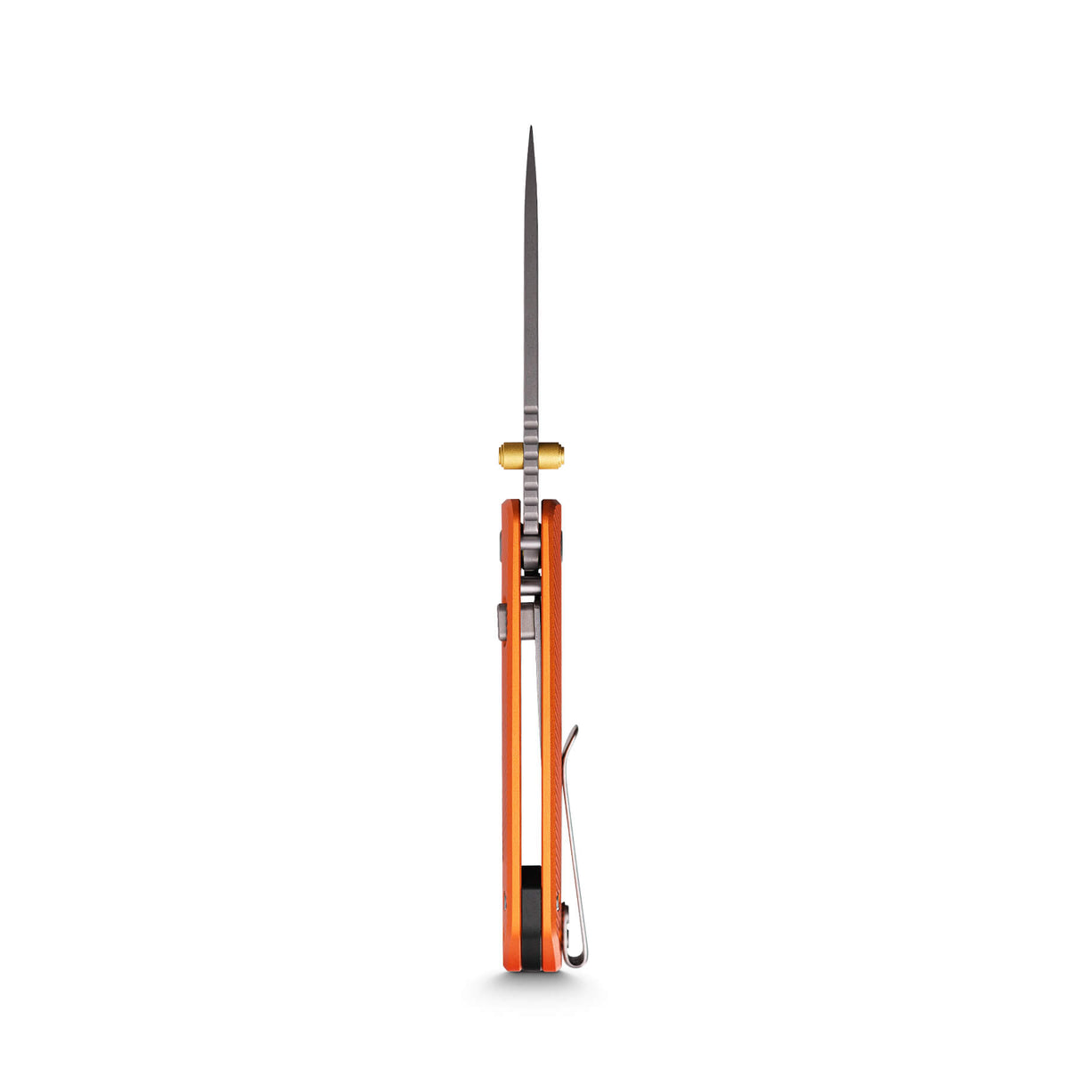 Marten 154CM Urban Knife | High-Vis Orange Aluminum Handle