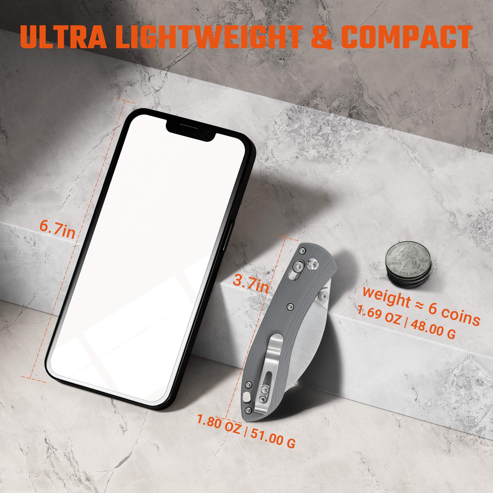 Mini Nightshade Folding Knife | Mighty Utility in Mini Size