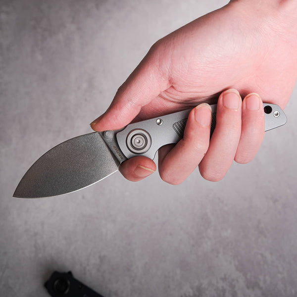 Shilin Cutter | S35VN Ti/CF Premium Folding Knife Style