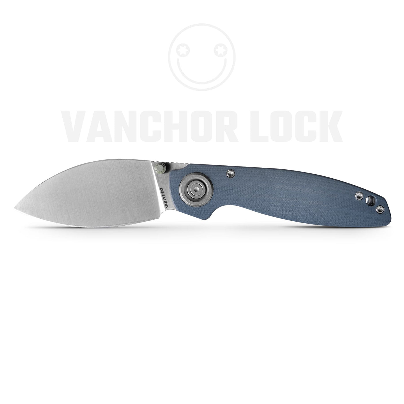 Shilin Cutter 154CM G10 Blue | Vanchor Lock Folding Knife
